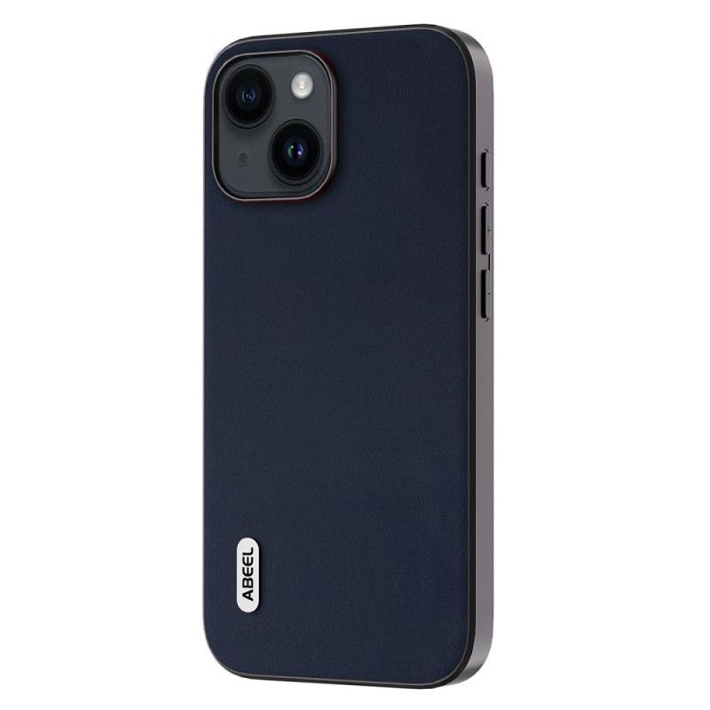 Tok iPhone 15 Plus Valódi Nappa Bőr Abeel | mobiltelefontokok.com